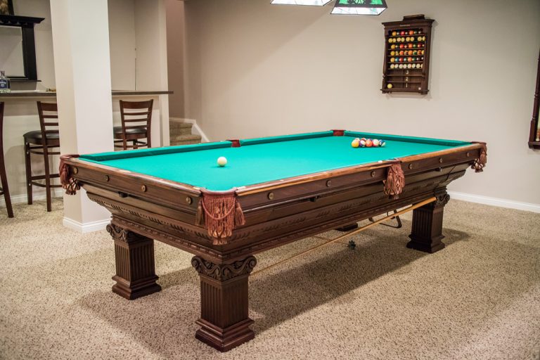 Antique vintage Brunswick Balke Collender billiard pool table ...