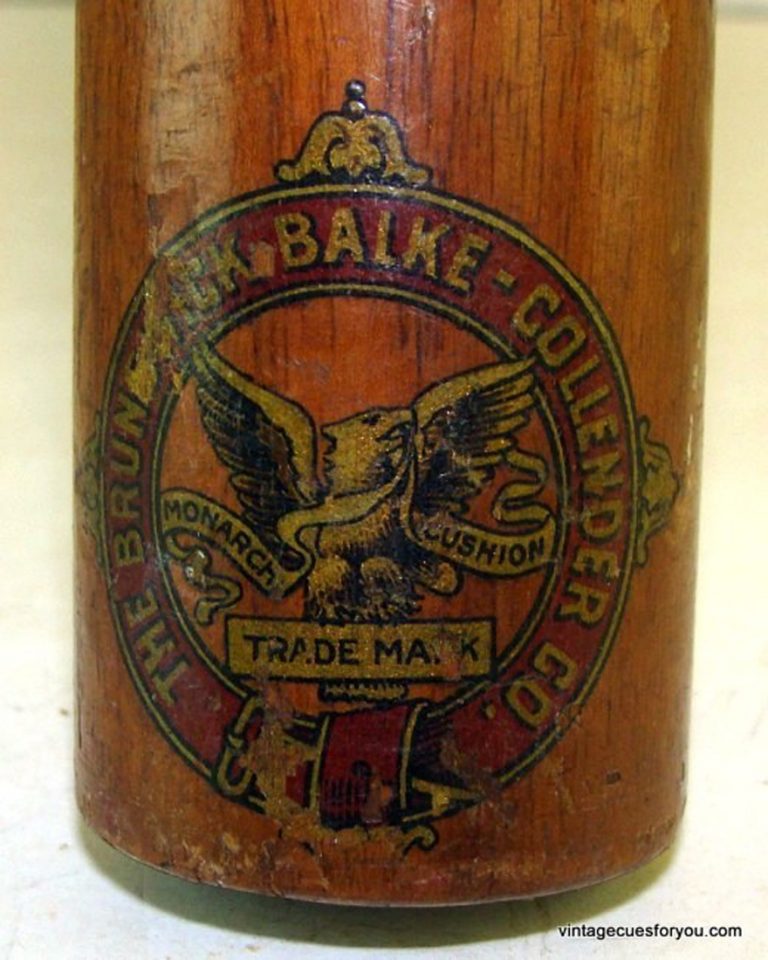 Brunswick Cue Decals - Vintage Cues for You