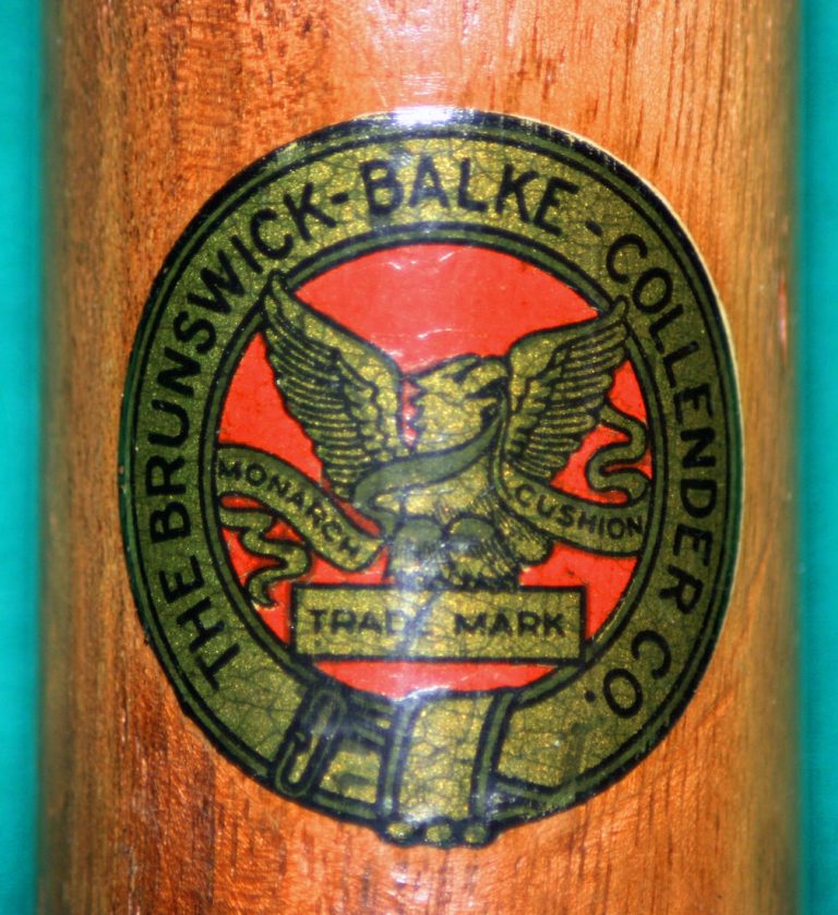 Brunswick Cue Decals - Vintage Cues for You